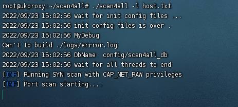 一直卡在port scan这里 · Issue #116 · GhostTroops/scan4all · GitHub