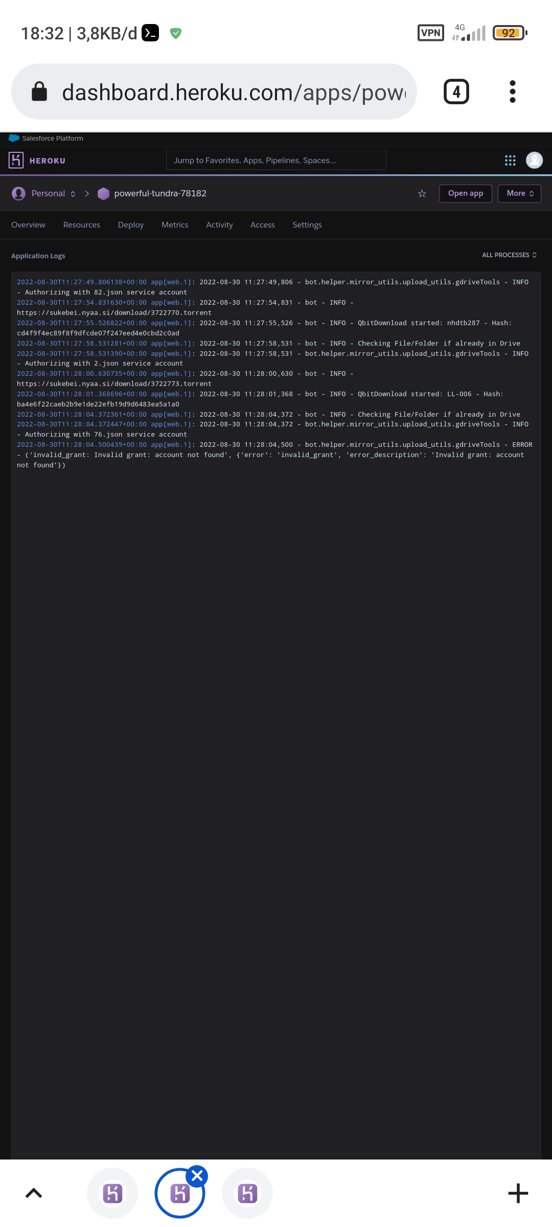 Error on large file clone Google Drive · Issue #1013 · anasty17/mirror-leech-telegram-bot · GitHub