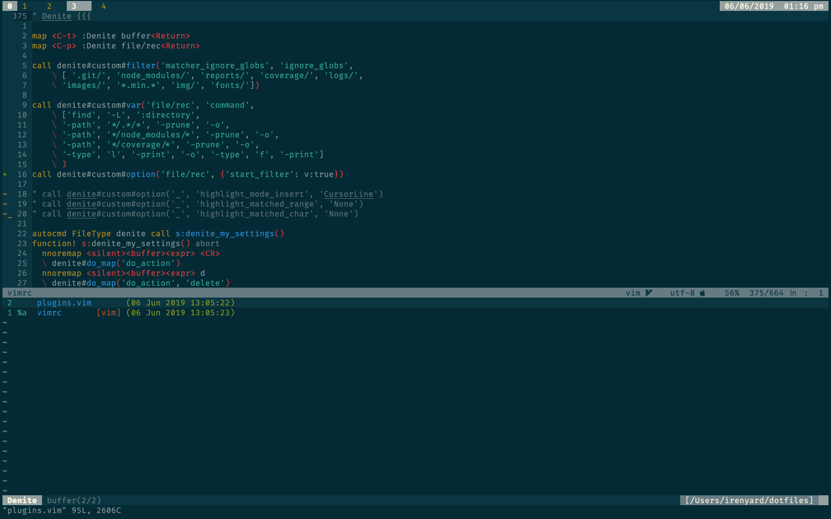 :Denite buffer intermittently does not close · Issue #649 · Shougo/denite.nvim · GitHub