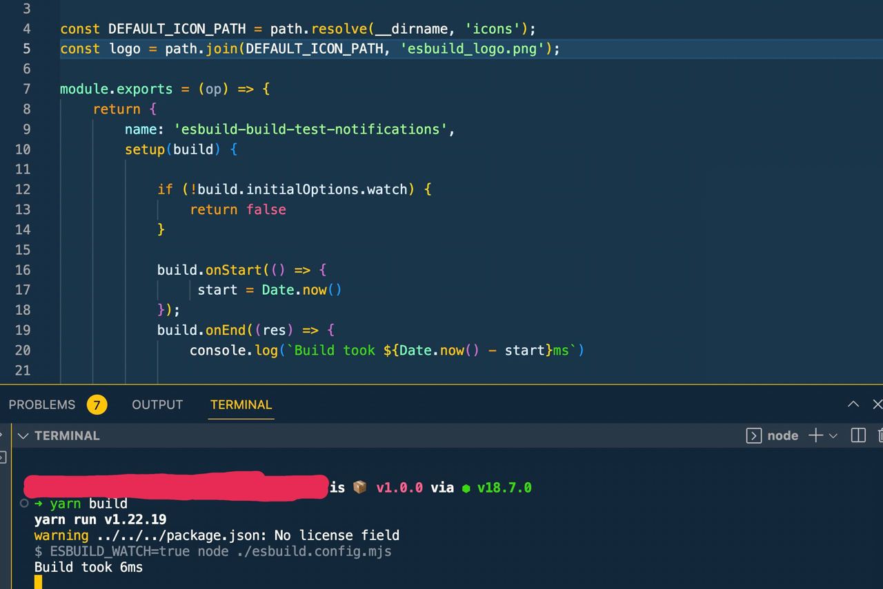 Feature Request: onEnd return the time that the build took · Issue #2572 · evanw/esbuild · GitHub