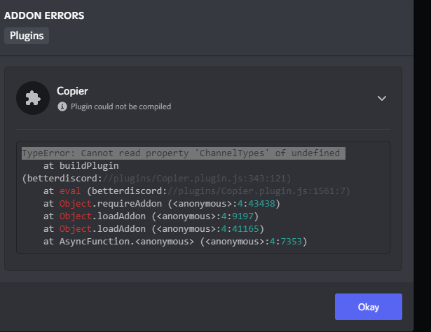 Plugins broken · Issue #302 · Strencher/BetterDiscordStuff · GitHub
