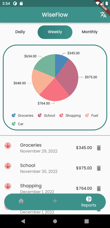 GitHub - ismailcakici/wiseflow-expense-tracker: WiseFlow is budget ...