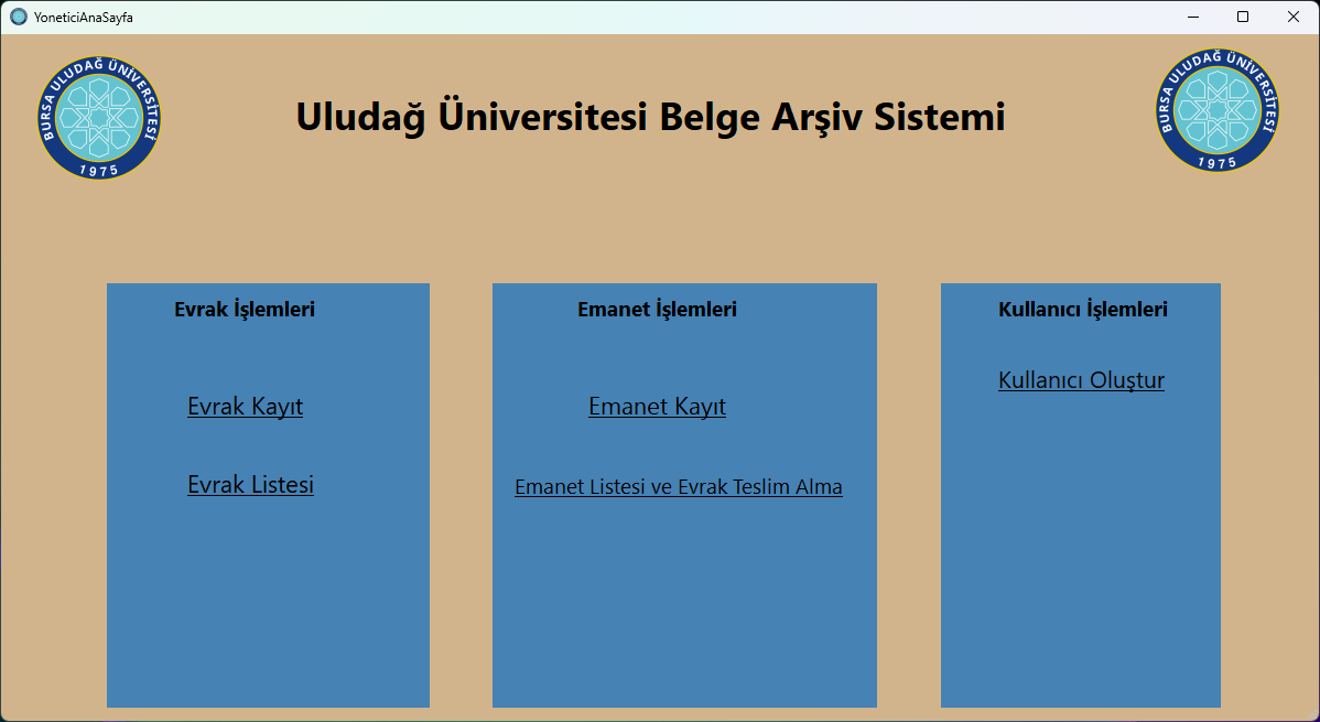 GitHub - SerhatUzluk/Universite_Arsiv_Uygulamasi: arşiv kayıt sistemi