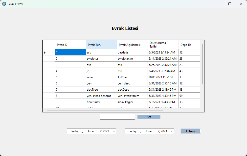 GitHub - SerhatUzluk/Universite_Arsiv_Uygulamasi: arşiv kayıt sistemi