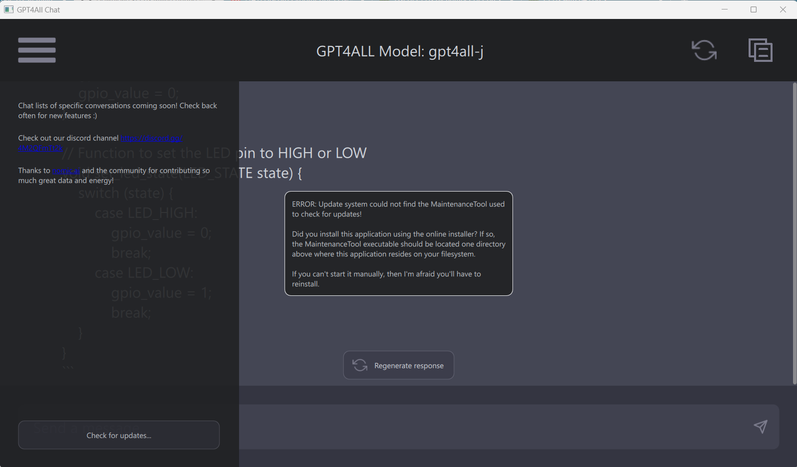Download keeps failing during installation · Issue #21 · nomic-ai/gpt4all-chat · GitHub