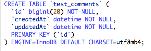 Cannot Set Comment For Column Actually · Issue 8666 · Sequelize