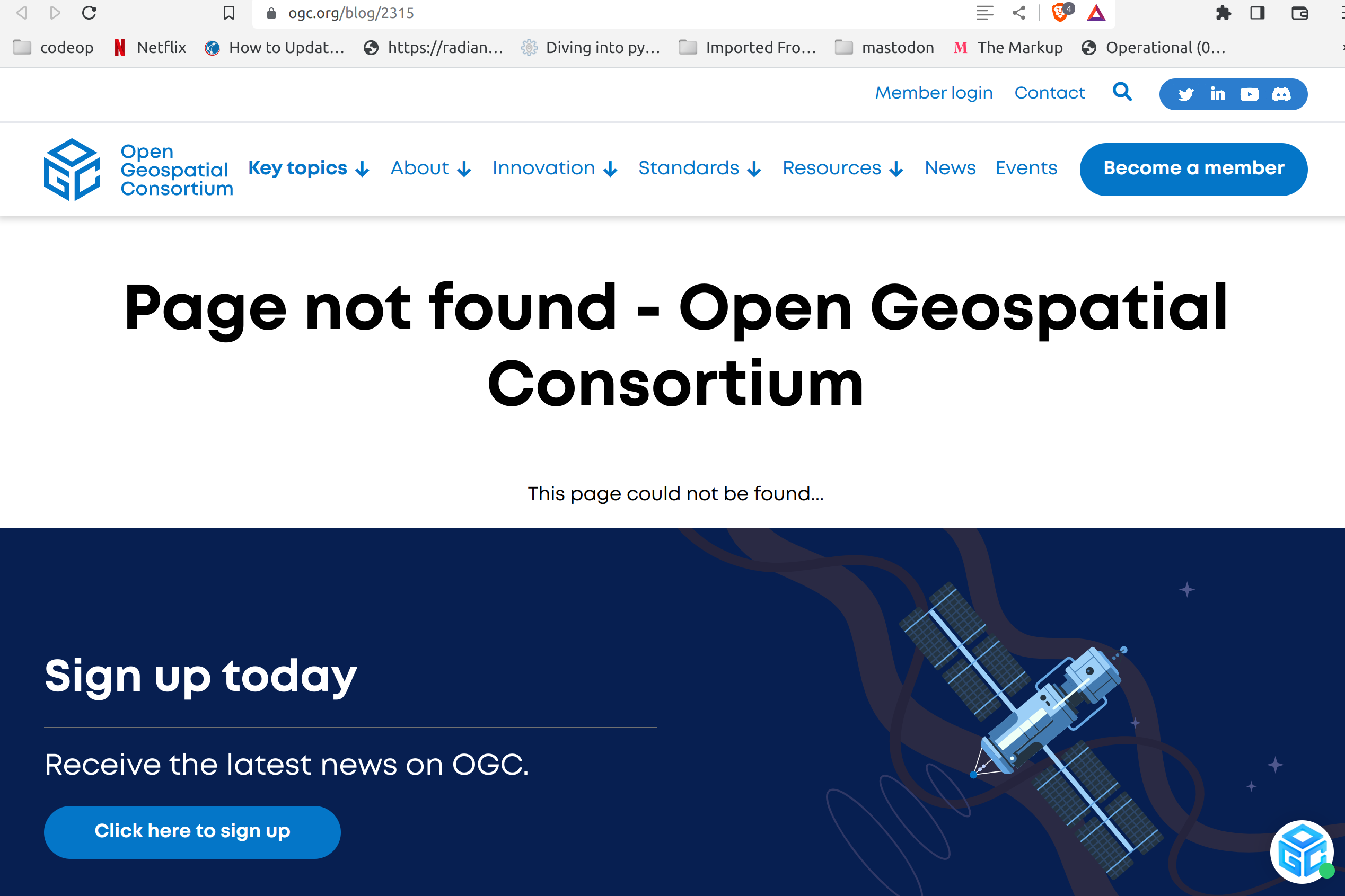Broken link for blog post · Issue #162 · opengeospatial/sensorthings · GitHub