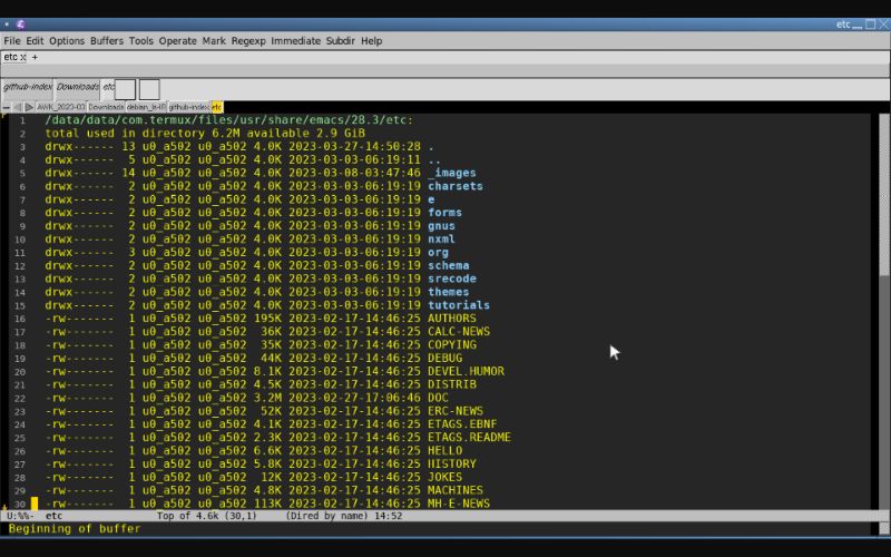 [Bug]: emacs-x-irrelevant in build.sh · Issue #15845 · termux/termux-packages · GitHub