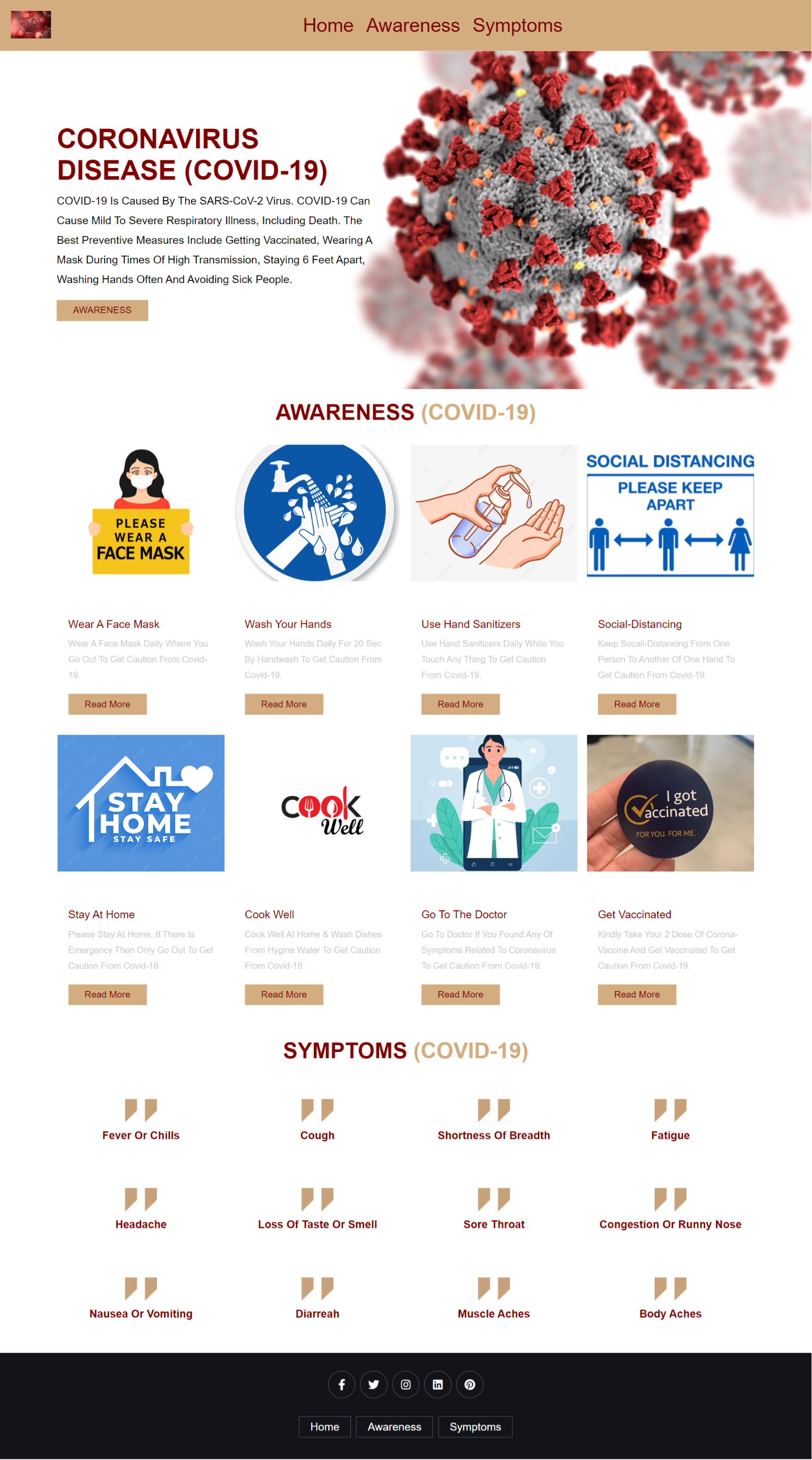 GitHub - Jagriti2002/Covid-19_awareness_website