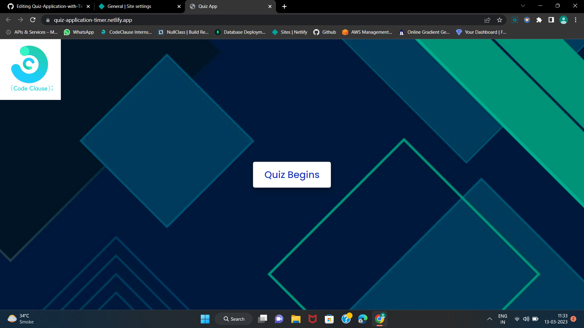 GitHub - Jagriti2002/Quiz-Application-with-Timer