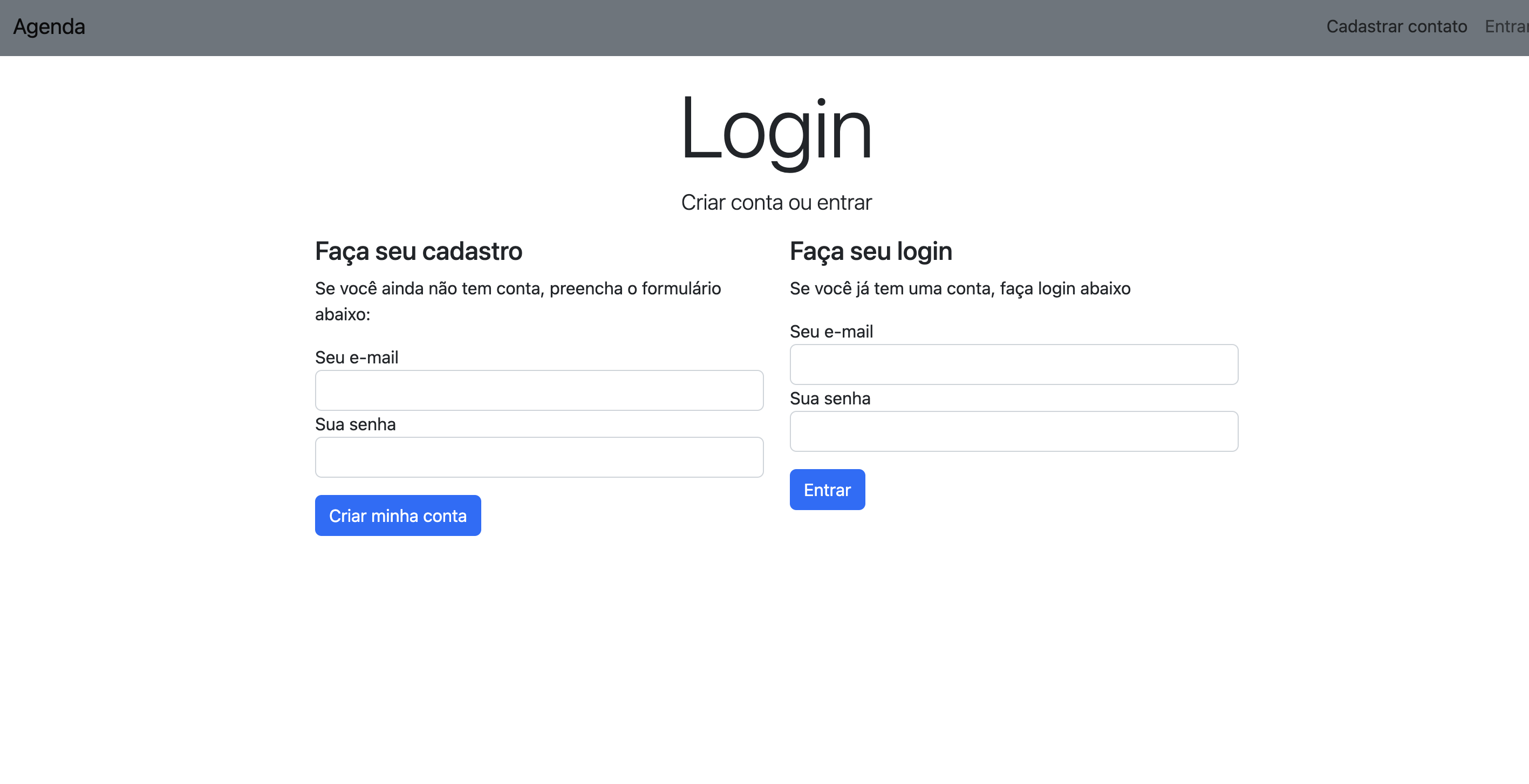 GitHub - MunizMat/projeto-agenda: Projeto de agenda de contatos que conta com funcionalidades ...
