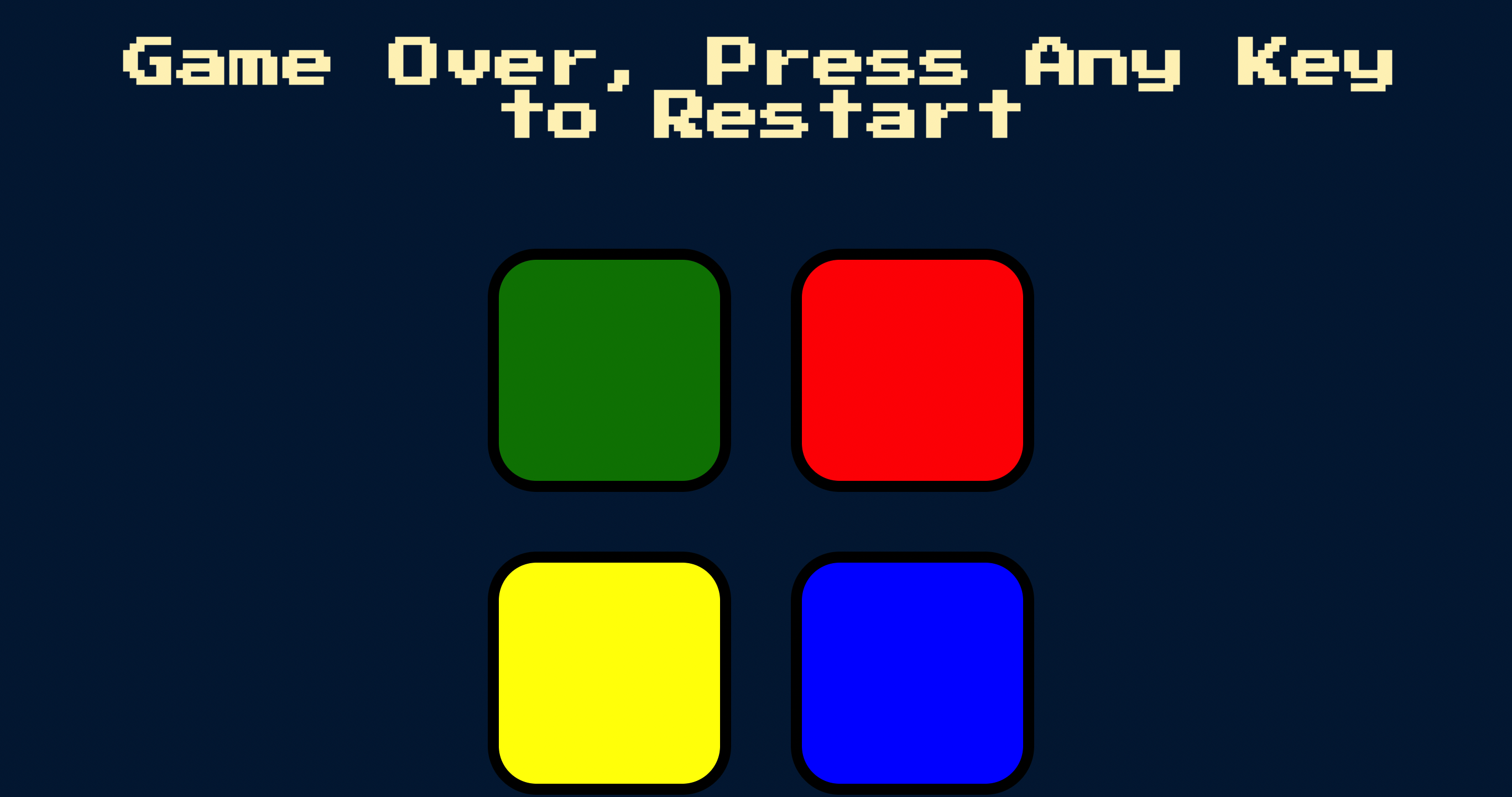 GitHub - chakshukhanna99/simongame: Simon game made using Jquery