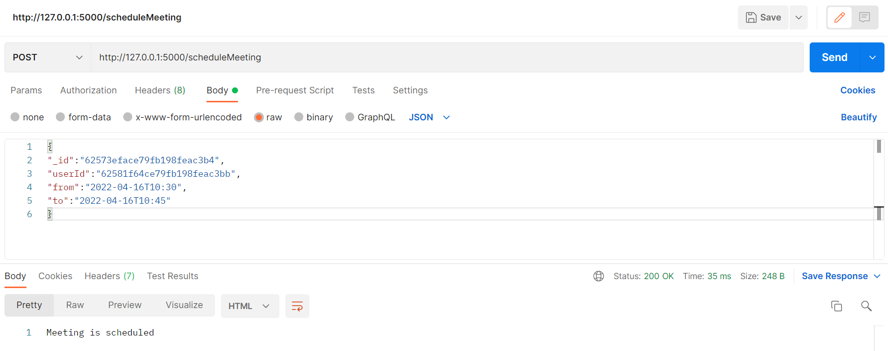 GitHub - Swar-P/NodeJS-APIs-for-scheduling-meetings-between-two-users