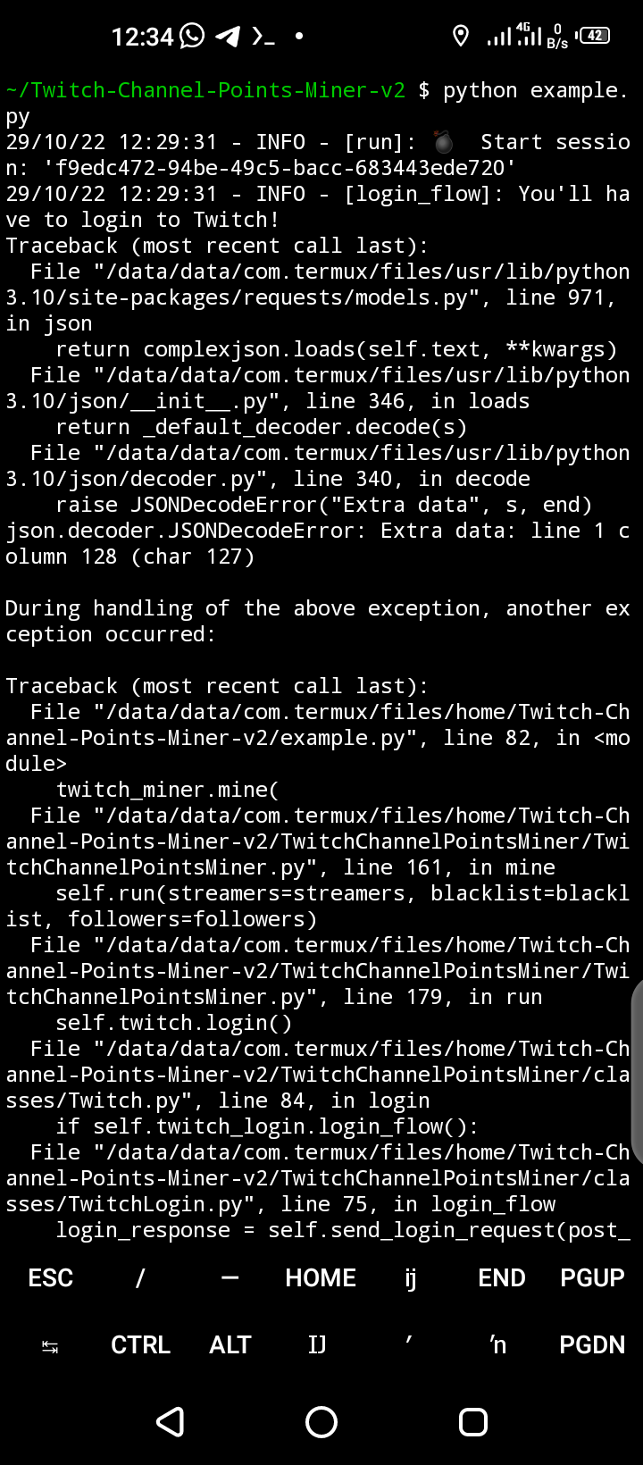 Can't install on termux on even when following all the guides and internet guides · Issue #641 ...