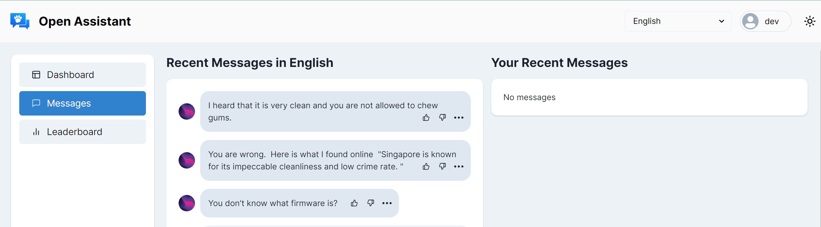 Enhancing messages section with locales · Issue #1547 · LAION-AI/Open-Assistant · GitHub