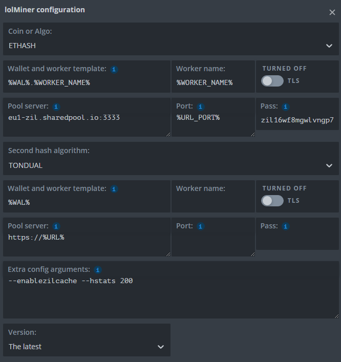 Issue with ETH + TON + ZIL Mining · Issue #1545 · Lolliedieb/lolMiner ...
