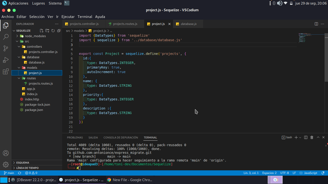 GitHub - T0ny-dev/express_migrate: Express CRUD & Sequelize