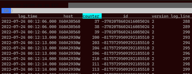 Add syntax coloring for sql output · Issue #1061 · tstack/lnav · GitHub
