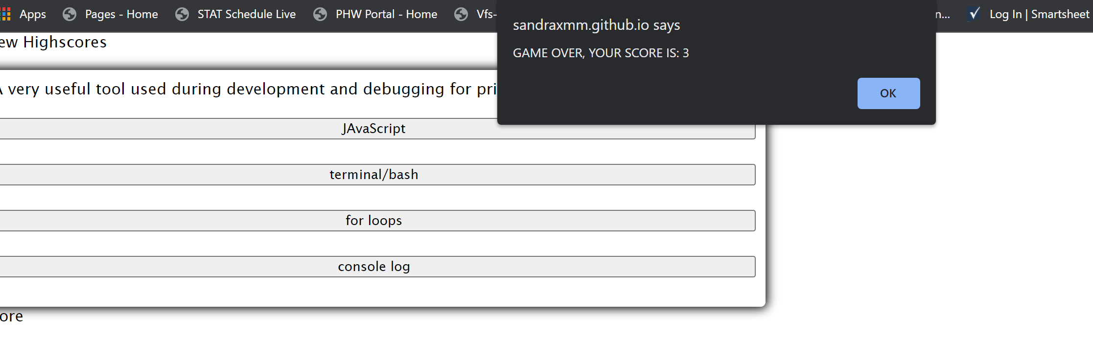 GitHub - sandraxmm/CodingQuiz
