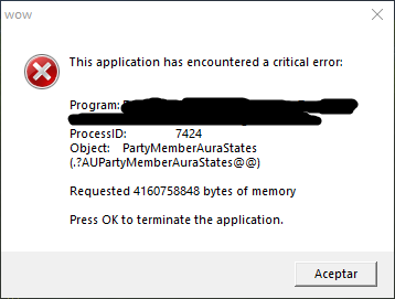 WoW Client Error after Packet Update · Issue #215 · The-Cataclysm-Preservation-Project ...