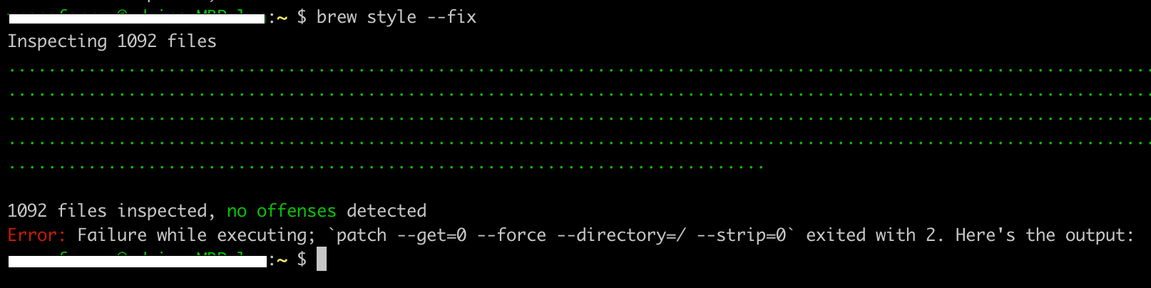 Error: Failure while executing; · ohmyzsh ohmyzsh · Discussion #10464 · GitHub
