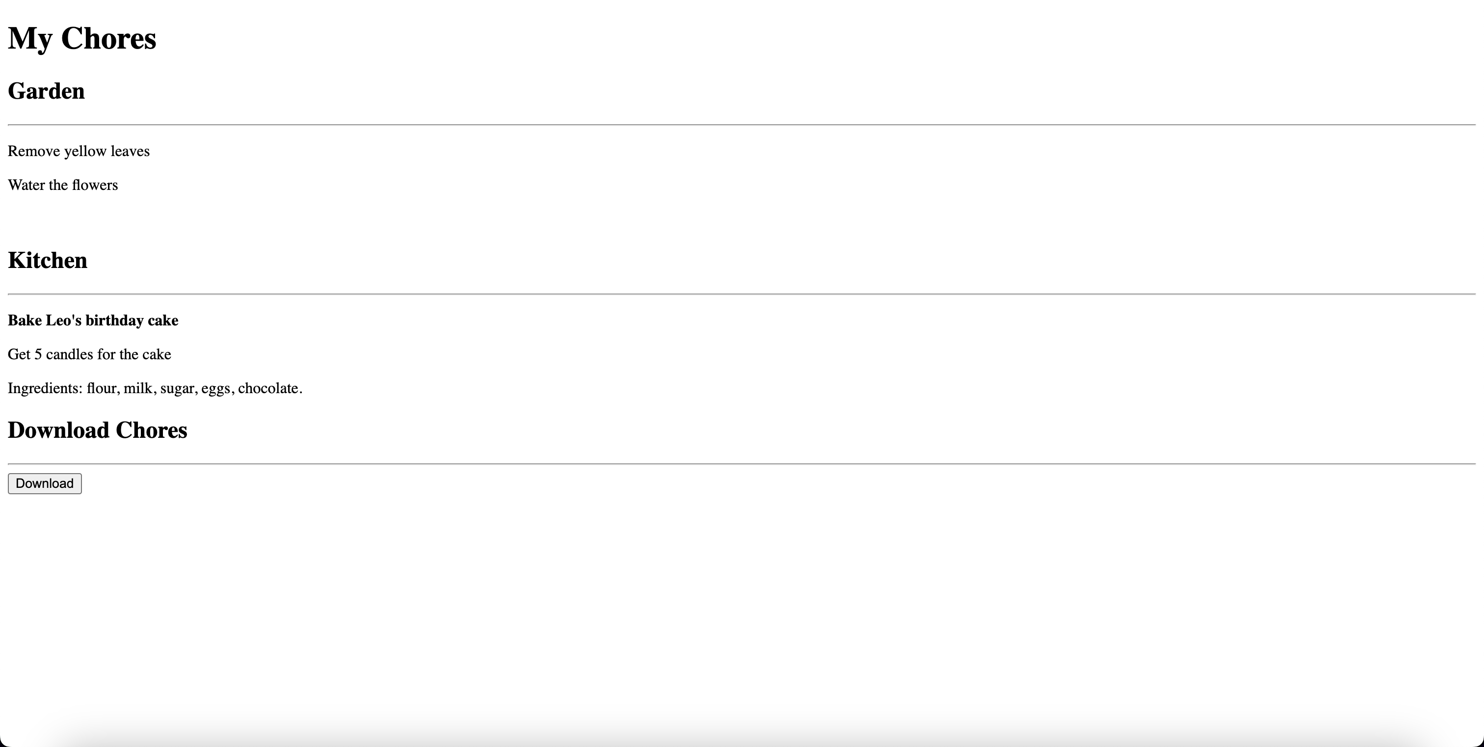 GitHub - IMTheBale/Household-Chores: Household Chores