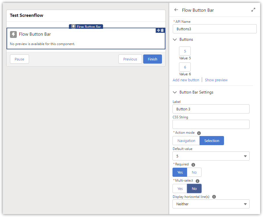 Flow Button Bar - Default Value Is Not Being Set · Issue #1280 · UnofficialSF ...