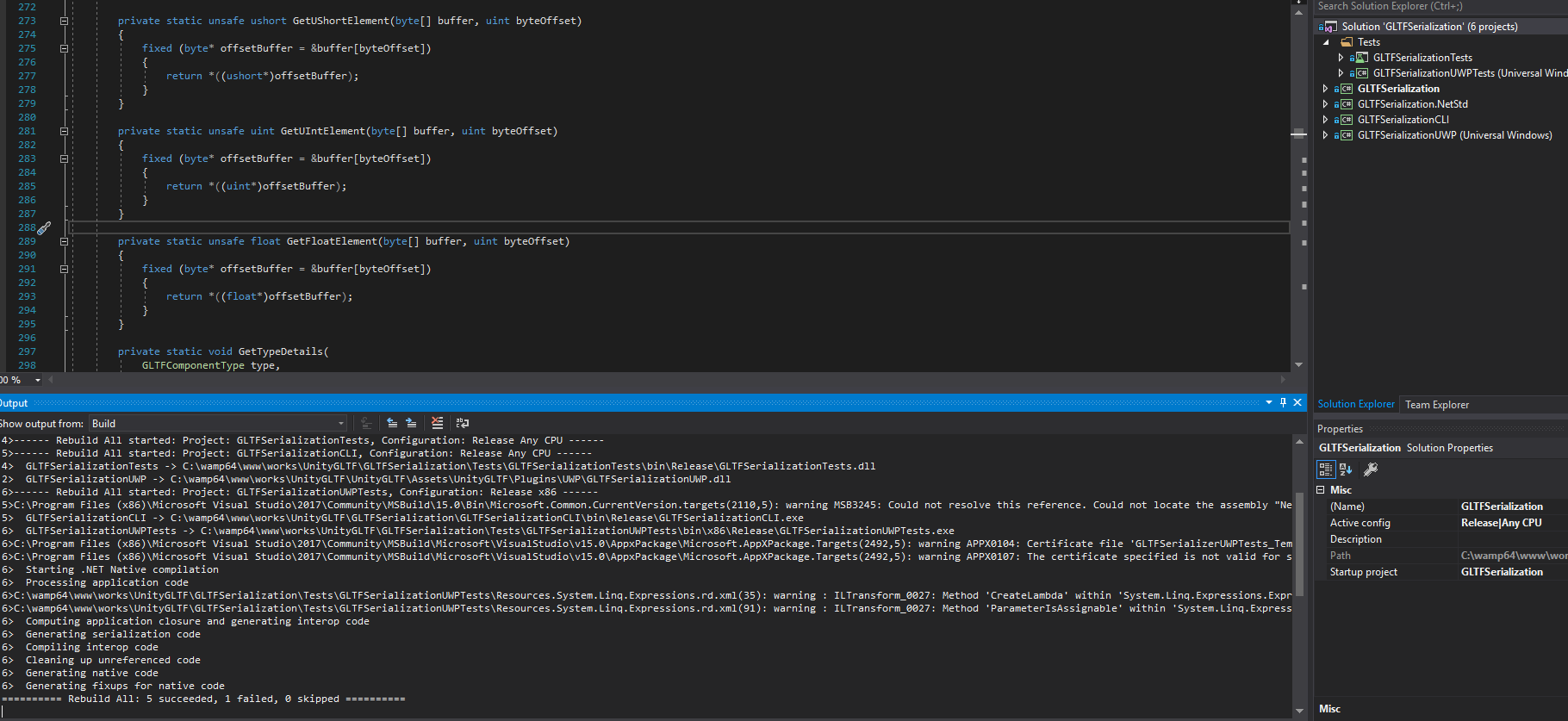 GLTF.Schema.CameraType is defined multiple times · Issue #269 · KhronosGroup/UnityGLTF · GitHub