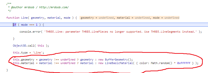 Cloning Line with LineDashedMaterial returns a Line with LineBasicMaterial · Issue #15974 ...