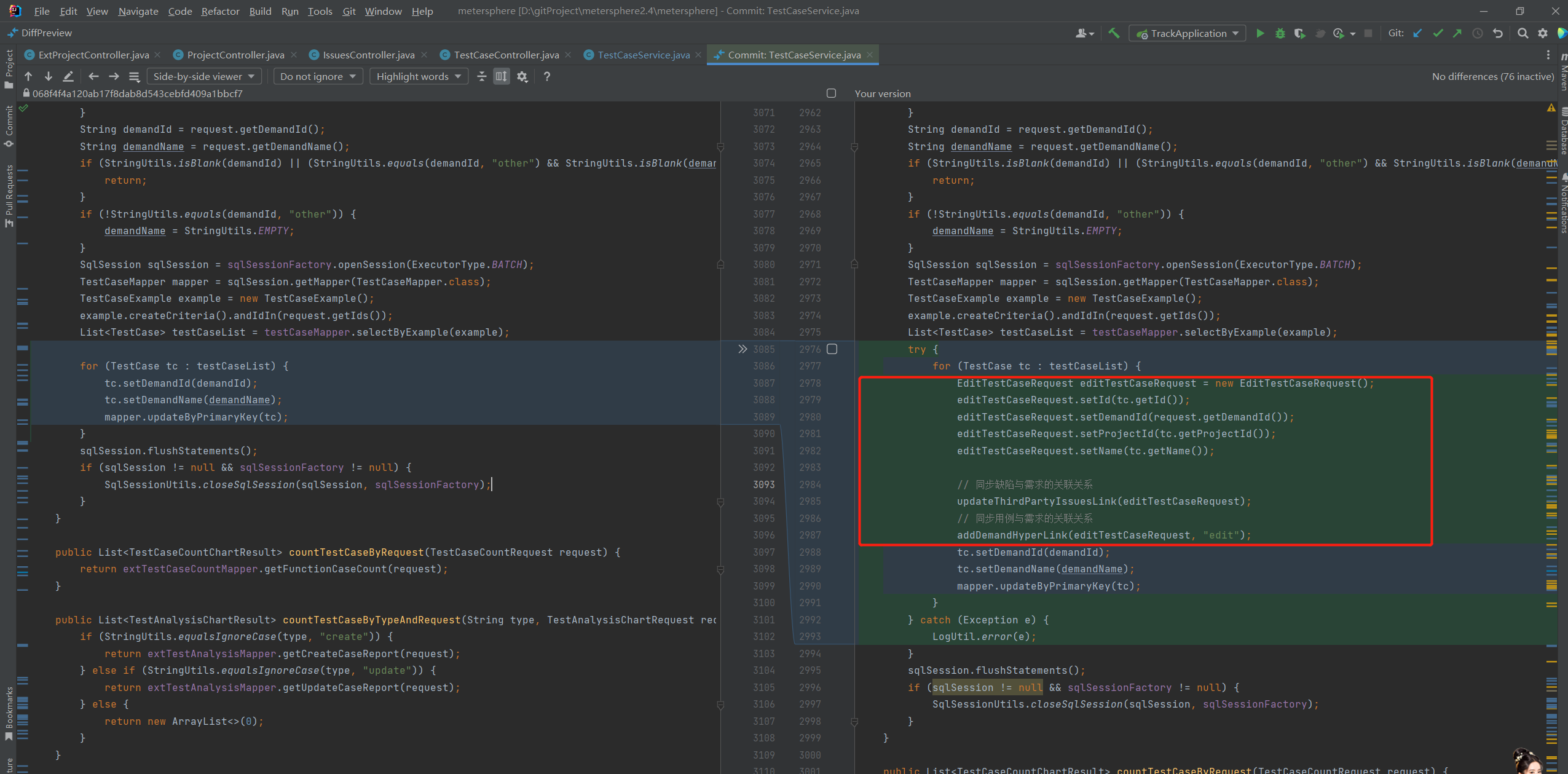 [BUG] 项目关联devops三方平台，批量关联需求后，tfs平台的需求未全部关联上所选用例 · Issue #21633 ...
