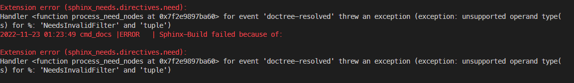 needextend shall not throw error · Issue #747 · useblocks/sphinx-needs · GitHub