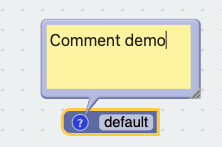 Comments are not added when a block is defined from a JSON array ...