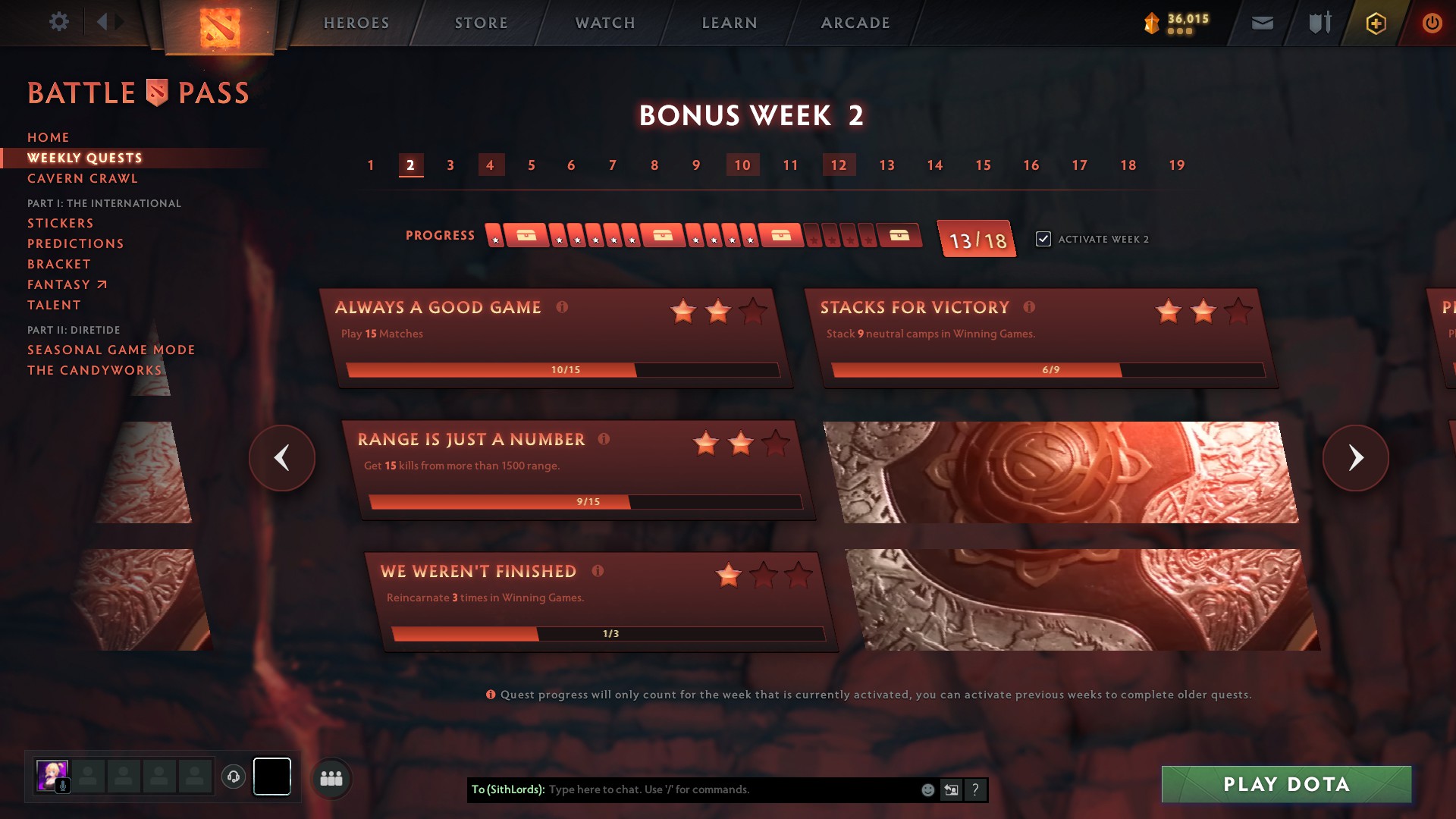 Battlepass Chest Week 2 I Cant Open The 3rd Chest · Issue 3183 · Valvesoftware Dota2 Gameplay
