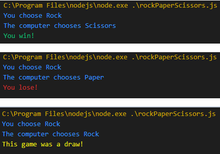 GitHub - bysve/RockPaperScissors: This is a simple console game "Rock Paper Scissors"