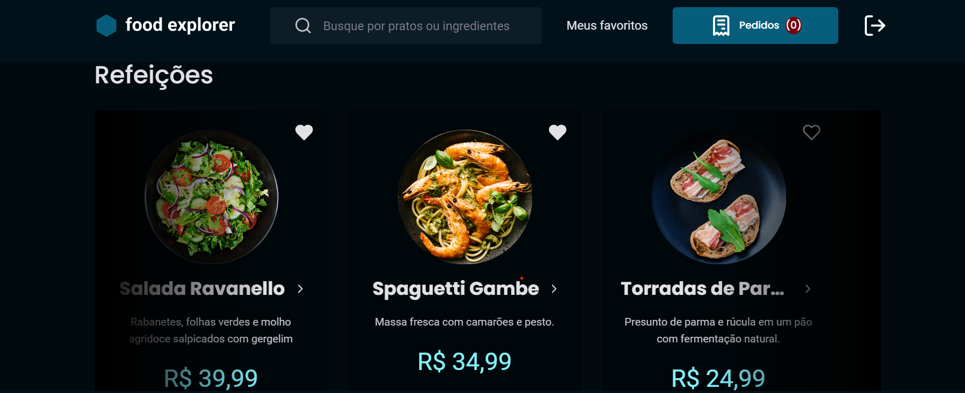 GitHub - devwagnerdw/Food-explorer-Deploy-Complete: O Food Explorer é ...