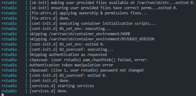 rstudio login error · Issue #431 · rocker-org/rocker-versioned2 · GitHub