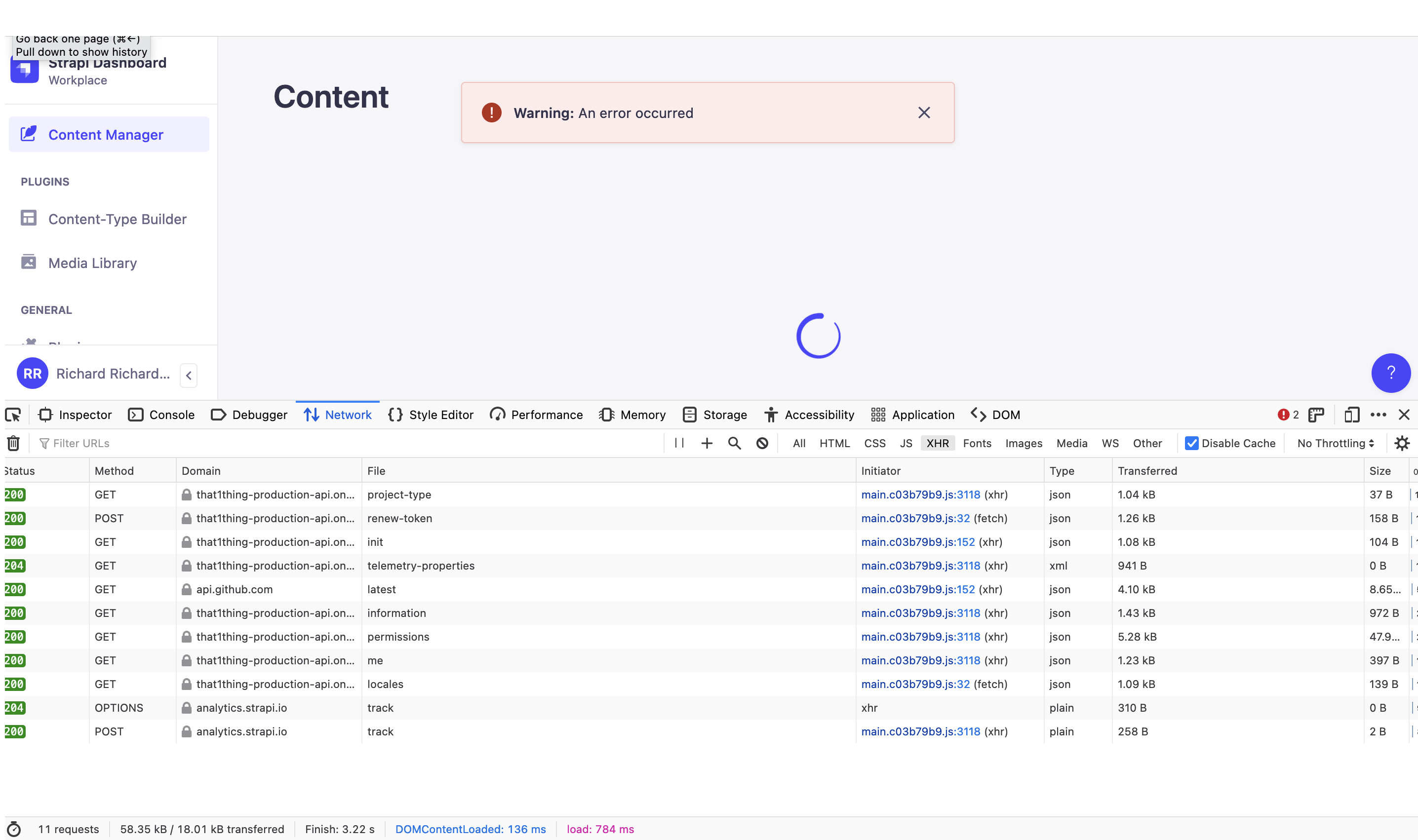 Upon Import Content Types Throw Error Logged Vecanceltokensubscribe Is Not A Function 