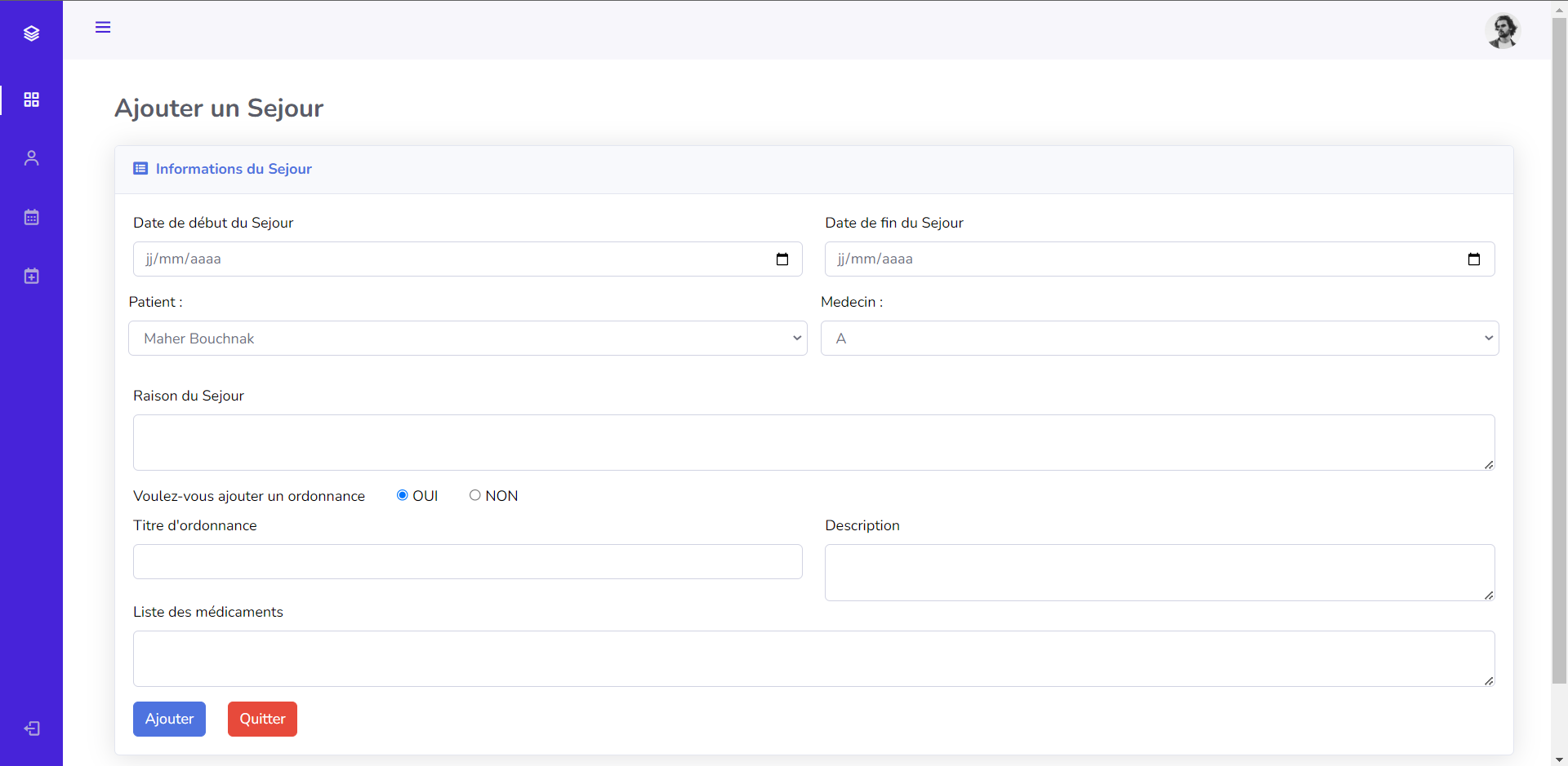 GitHub - Bahri-Adem/Application-Web-Des-Patients: Simplify patients' lives by reducing the ...