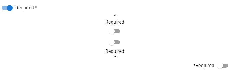 Required asterisk is in the wrong place when labelPosition is "start", "top", or "bottom ...