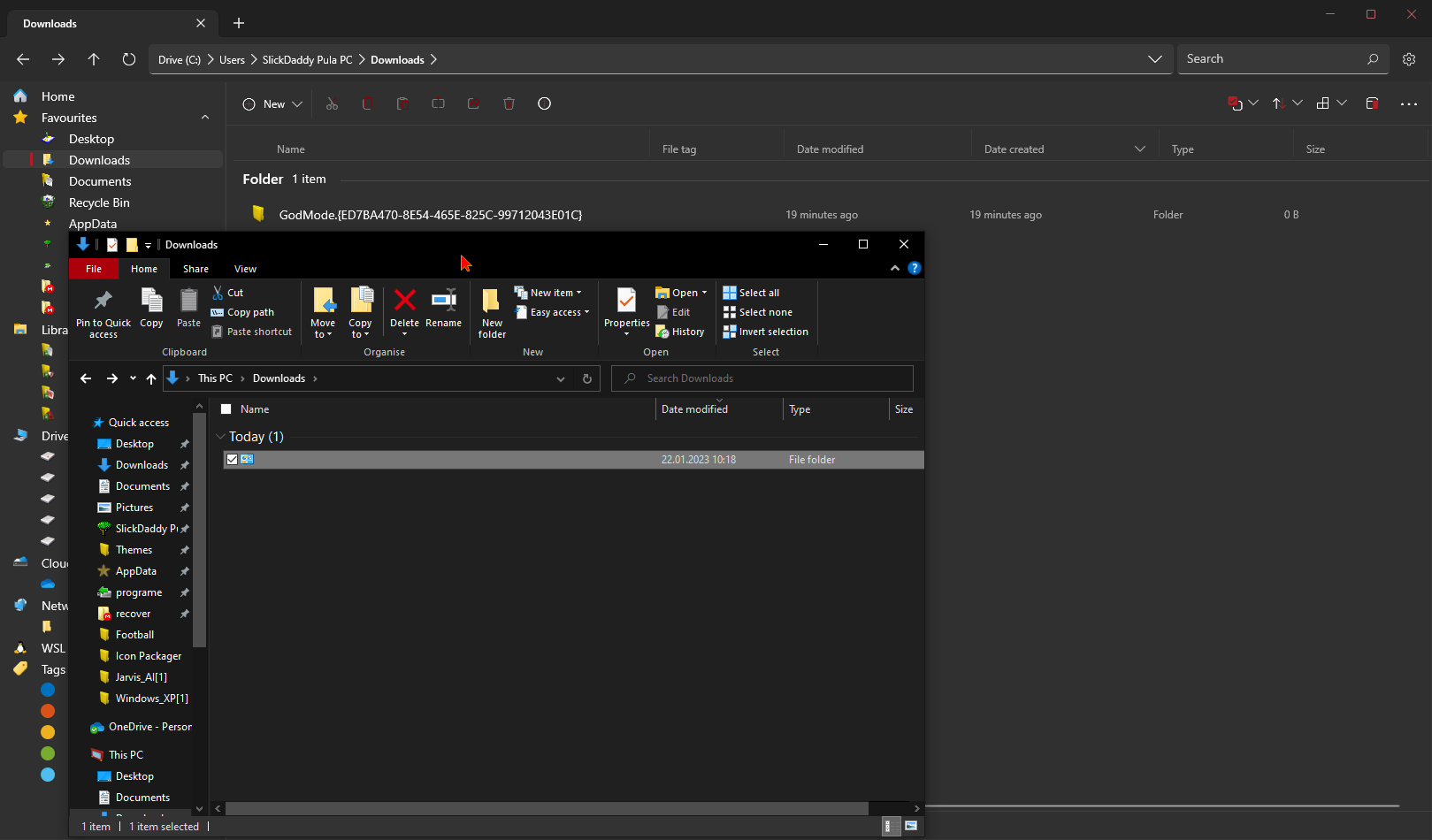 GodMode folder shows empty in Files · Issue #11049 · files-community/Files · GitHub