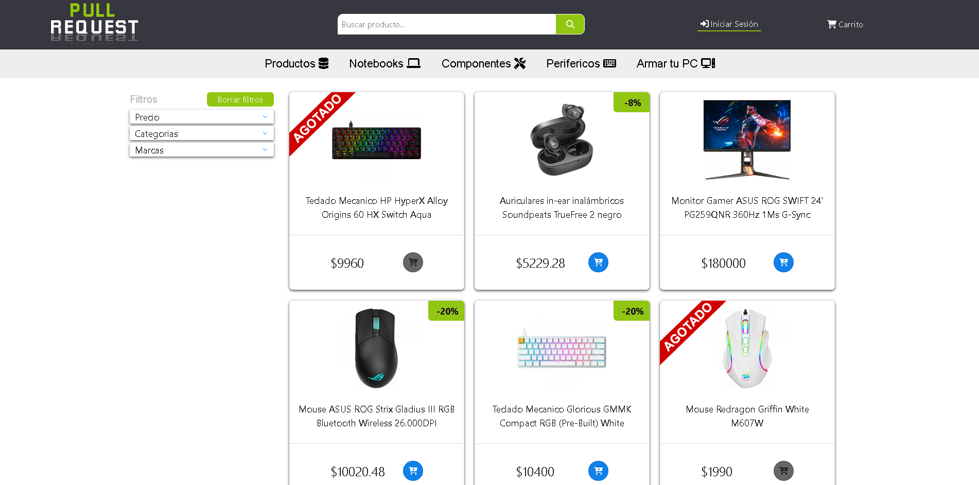 GitHub - BautistaBaigorri/PULL-REQUEST---APP-ECOMMERCE: PULL REQUEST - ECOMMERCE