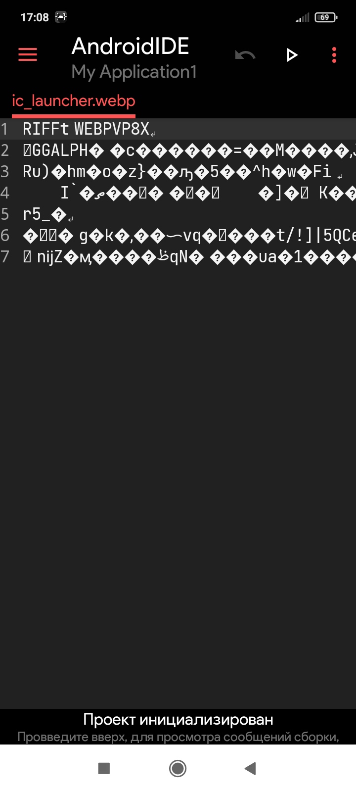 Images open in the editor as text · Issue #316 · AndroidIDEOfficial/AndroidIDE · GitHub