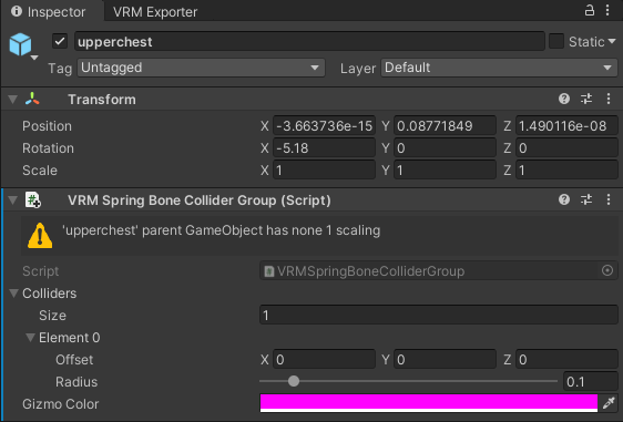 'none 1 scaling' issue? Help~ · Issue #1615 · vrm-c/UniVRM · GitHub