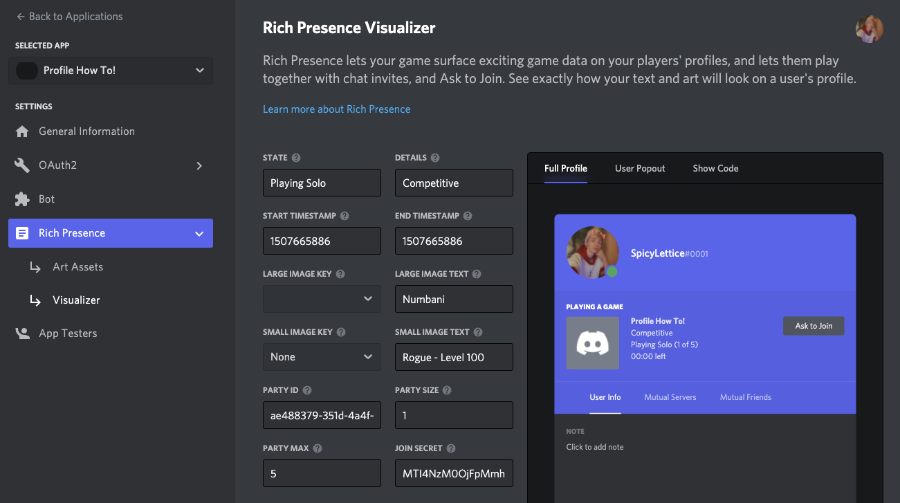 GitHub - SpicyLettice/Discord-Status-Game: Using discords Rich Presence ...