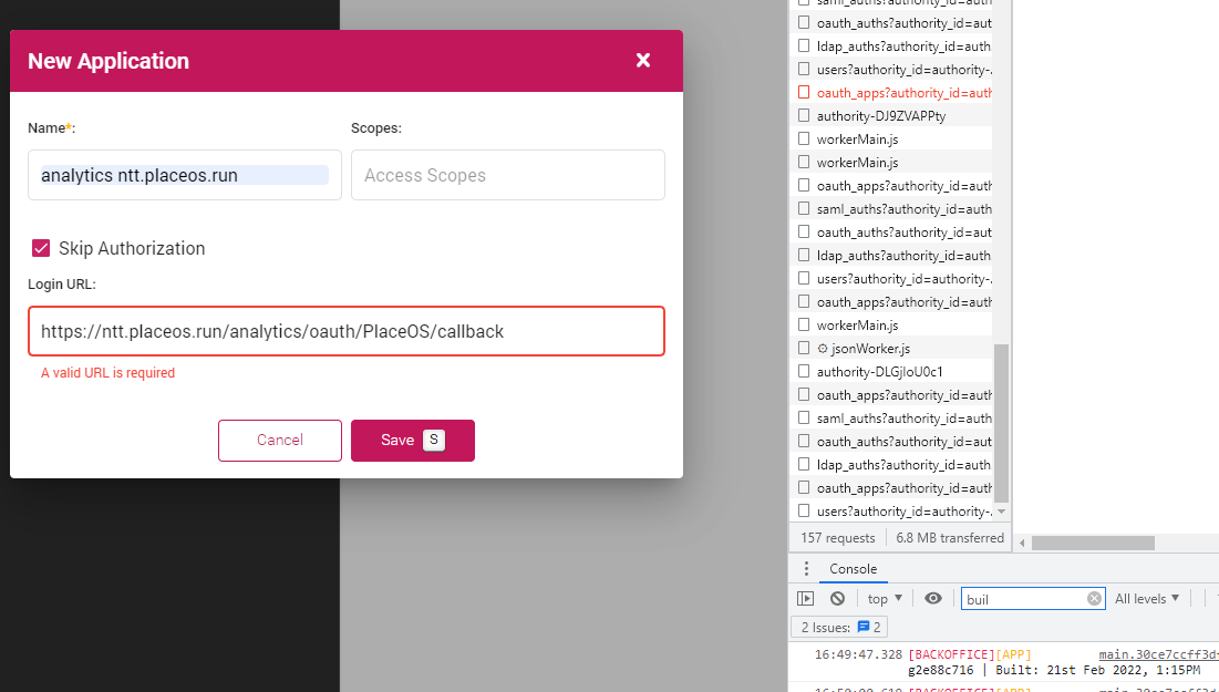 backoffice / domains / applications / add: uri with capitals is seen as invalid · Issue #253 ...