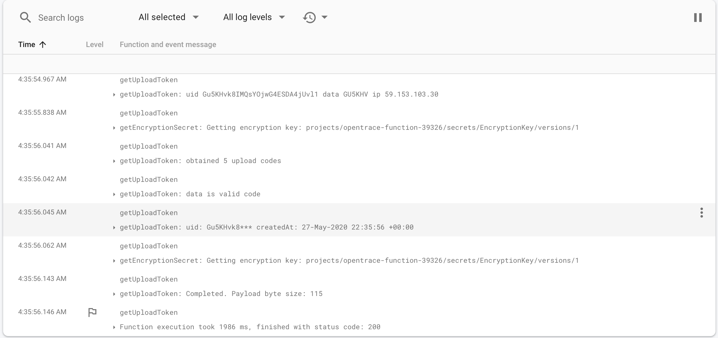 > @mchmielarski · Issue #9 · opentrace-community/opentrace-cloud-functions · GitHub