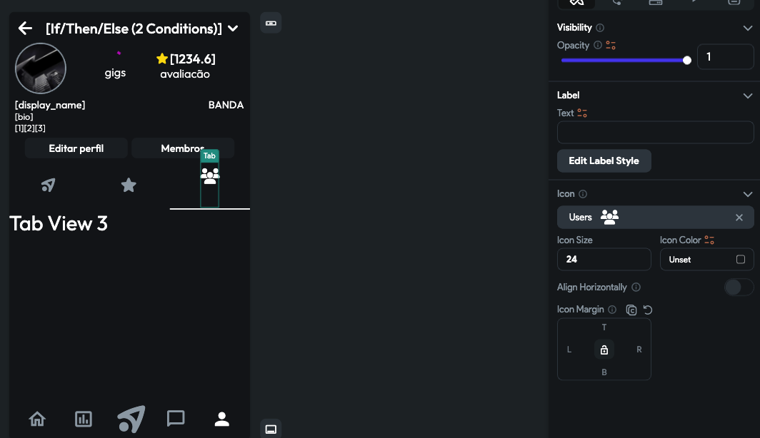 TabView Icon without text breaks · Issue #1145 · FlutterFlow/flutterflow-issues · GitHub
