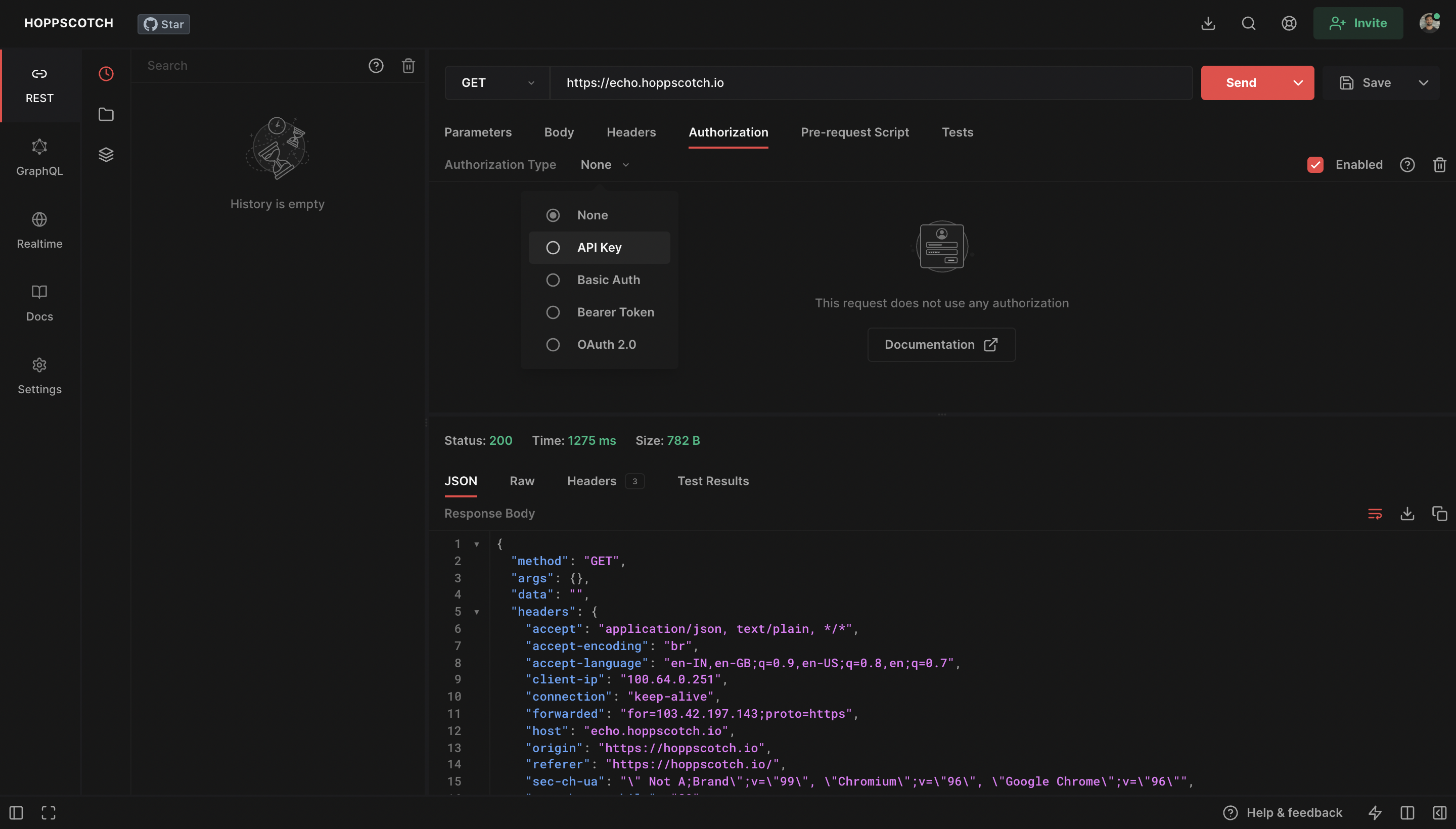 [feature]: Api Key based authentication · Issue #2000 · hoppscotch ...