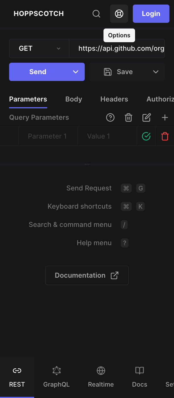[feature]: Sidebar is not visible when the window size is small · Issue #2265 · hoppscotch ...