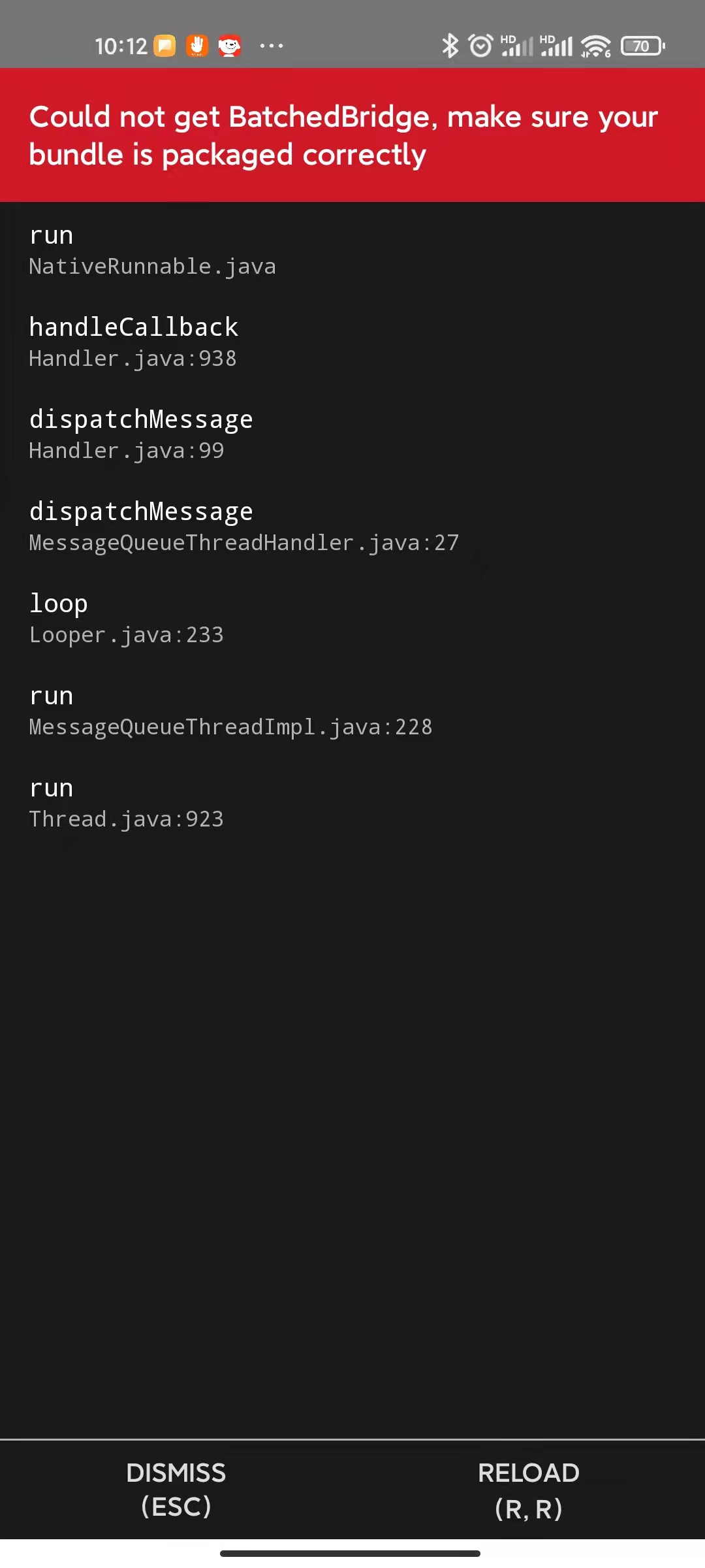 Could not get BatchedBridge, make sure you bundle is packaged correctly · Issue #12181 · NervJS ...